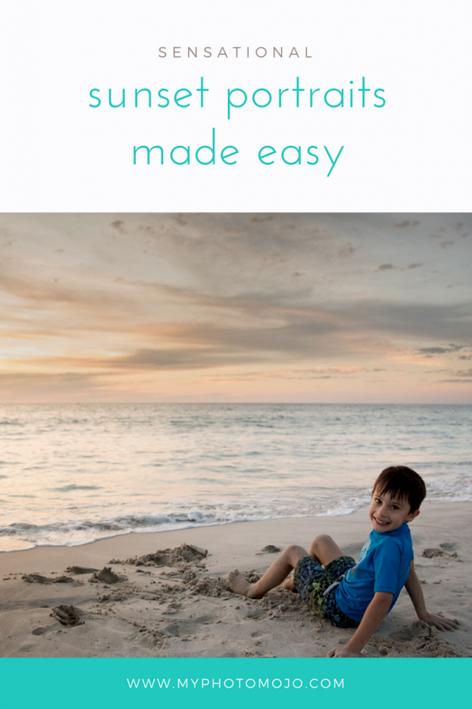 Sensational sunset portraits made easy - My Photo Mojo